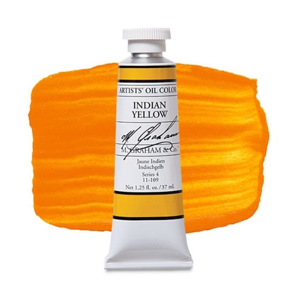 Indian and regular yellow oil paint colors | Lily Gallery Canada